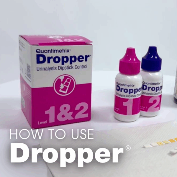 Dropper® Urinalysis Dipstick Control